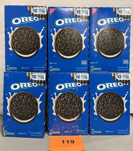 (6) BOXES OF OREOS - Earl's Auction Company
