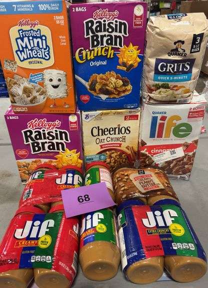 MISC LOT OF FOOD ITEMS - SEE PHOTOS - Earl's Auction Company