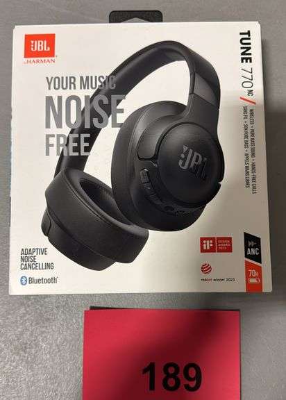 JBL TUNE 770 BLUETOOTH HEADPHONES IN BOX - Earl's Auction Company