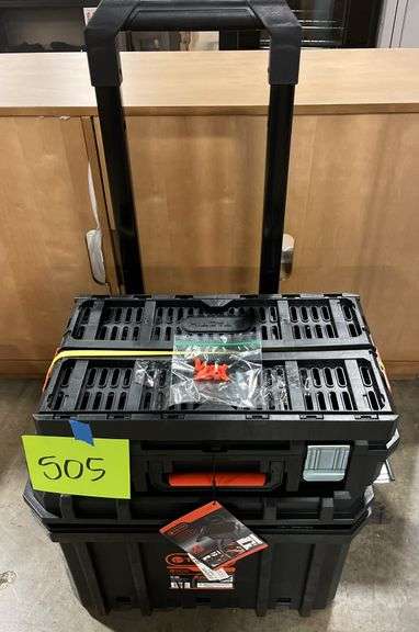 TACTIX MODULAR MOBILE STORAGE SYSTEM - Earl's Auction Company