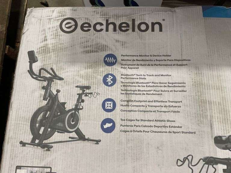 ECHELON EX-30-RCX CONNECT BIKE IN BOX - Earl's Auction Company