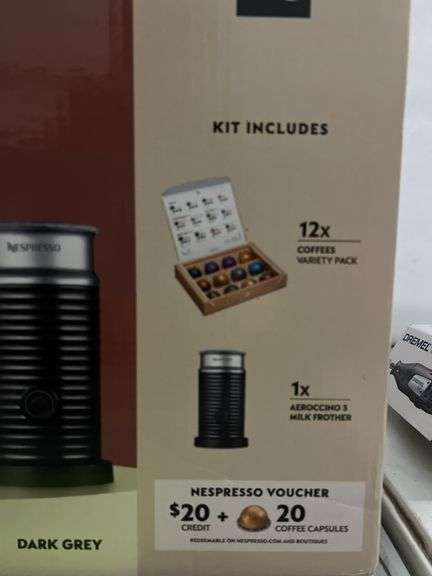 NESPRESSO VERTUO NEXT COFFEE & ESPRESSO MACHINE IN BOX - Earl's Auction ...