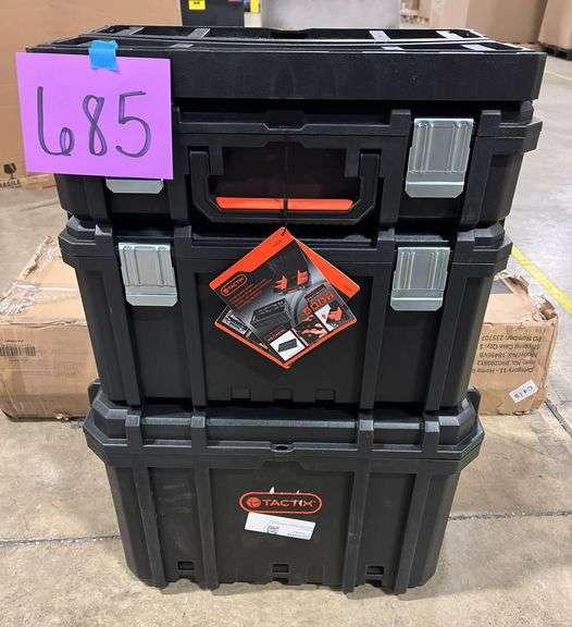 AS IS - TACTIX MODULAR MOBILE STORAGE SYSTEM - Earl's Auction Company