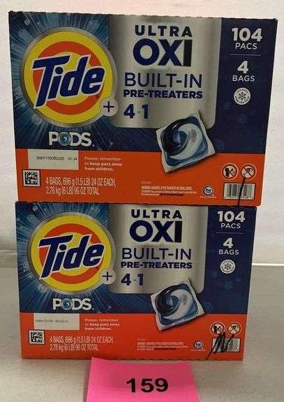 (2) BOXES OF TIDE PODS - Earl's Auction Company