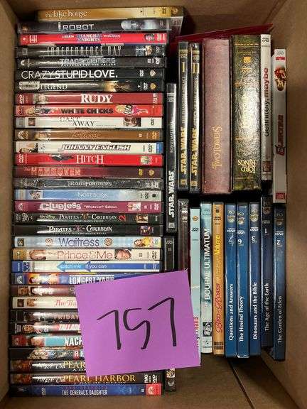 APPROX 50 ASSORTED DVDS - Earl's Auction Company