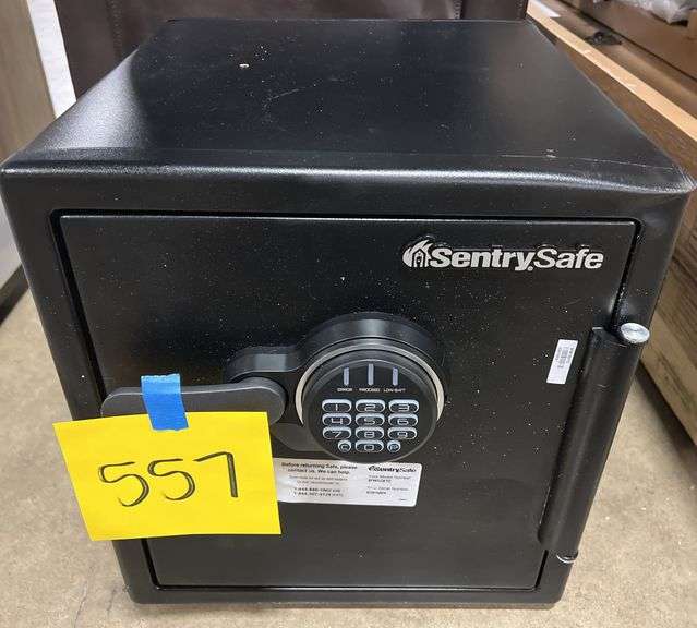 AS IS - SENTRYSAFE FIRE SAFE (NO KEYS) - BLACK - Earl's Auction Company