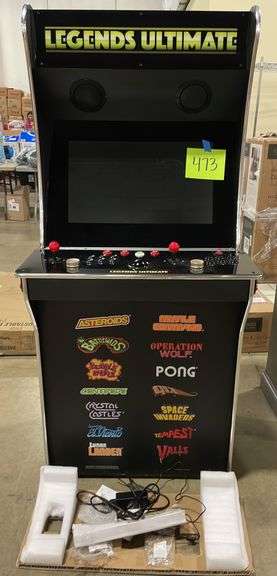 AS IS - ATGAMES LEGENDS ULTIMATE ARCADE GAME CABINET - Earl's Auction ...