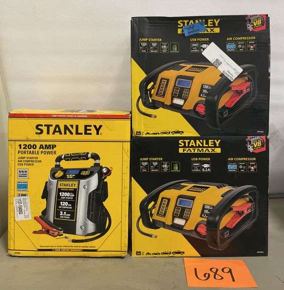 AS IS - (3) STANLEY POWER STATIONS IN BOXES - Earl's Auction Company