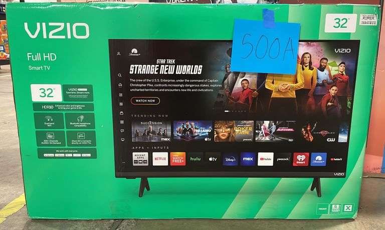 VIZIO 32" FULL HD SMART TV IN BOX - Earl's Auction Company