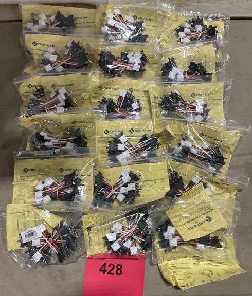 (18) SETS OF FIRST ALERT SMOKE ALARM ADAPTERS - Earl's Auction Company