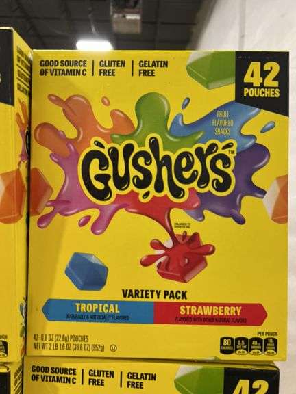 (6) BOXES OF GUSHERS - Earl's Auction Company