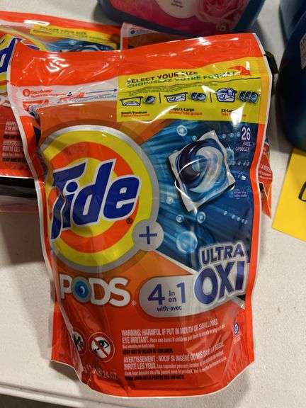 6PC LAUNDRY LOT - PERSIL, TIDE & DOWNY - Earl's Auction Company