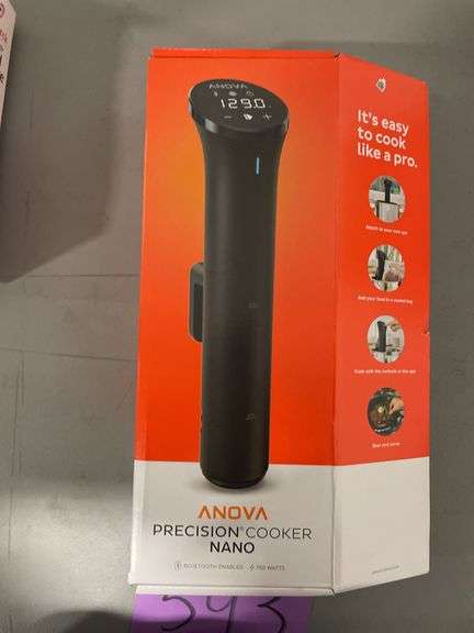 ANOVA PRECISION COOKER NANO IN BOX - Earl's Auction Company