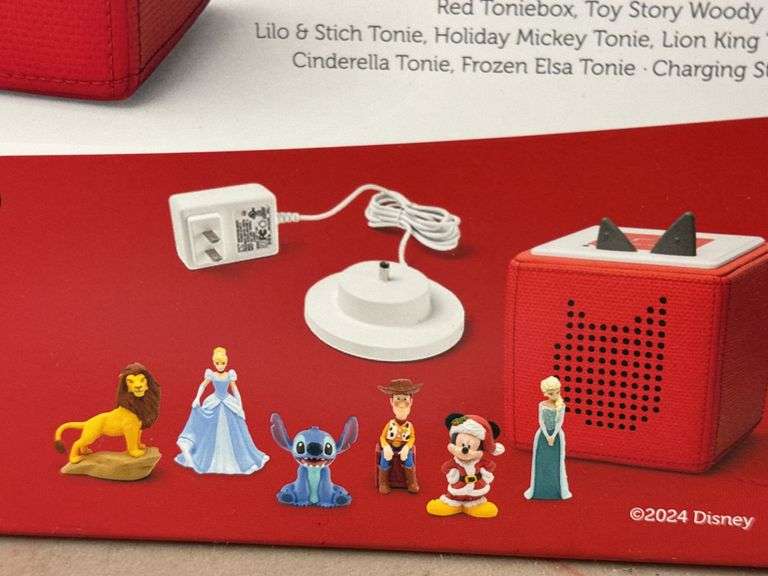 NEW DISNEY TONIES STARTER BUNDLE IN BOX W/ (6) TONIES CHARACTERS - Earl ...