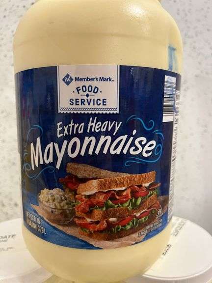(3) JUGS OF EXTRA HEAVY MAYONNAISE - Earl's Auction Company