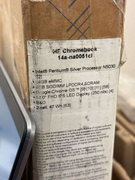 HP 14" CHROMEBOOK W/ BOX - Earl's Auction Company