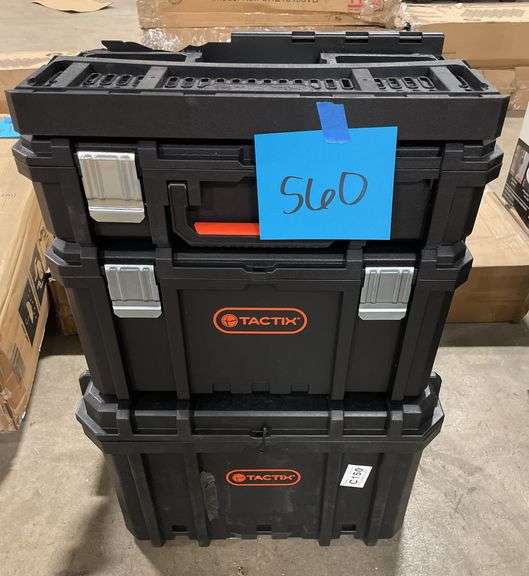 AS IS - TACTIX MODULAR MOBILE STORAGE SYSTEM - Earl's Auction Company