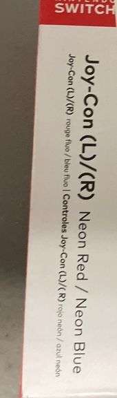 NINTENDO SWITCH JOY-CONS IN BOX - Earl's Auction Company
