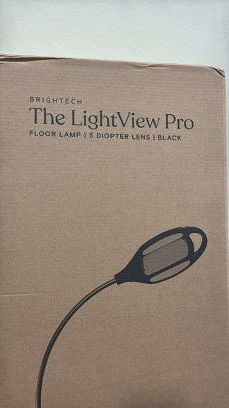 BRIGHTECH FLOOR LAMP IN BOX - Earl's Auction Company