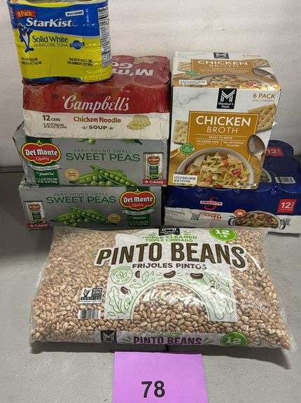 MISC LOT OF FOOD ITEMS - SEE PHOTOS - Earl's Auction Company