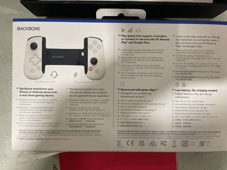 PLAYSTATION BACKBONE W/ BOX - Earl's Auction Company