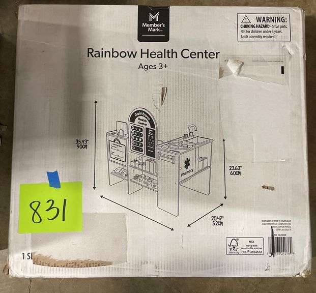 KIDS RAINBOW HEALTH CENTER IN BOX - Earl's Auction Company