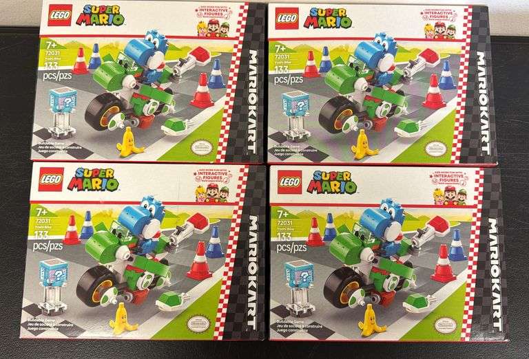 (4) LEGO SUPER MARIO SETS IN BOX - Earl's Auction Company