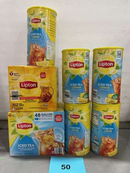 7PC LIPTON TEA LOT - SEE PHOTOS - Earl's Auction Company
