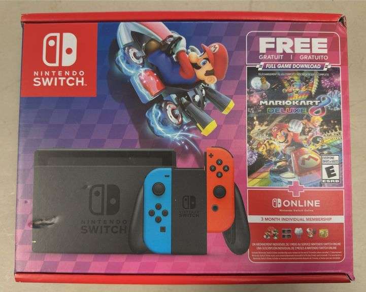 NINTENDO SWITCH IN BOX - Earl's Auction Company