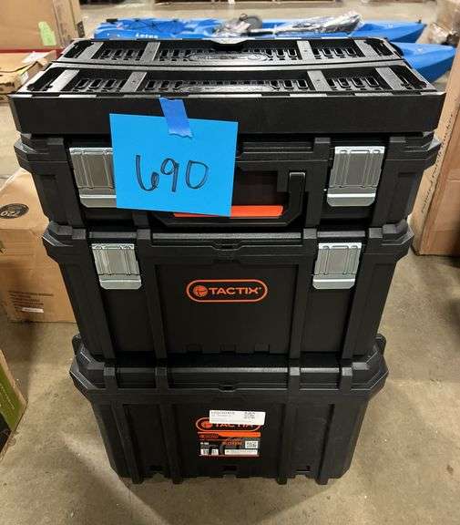 AS IS - TACTIX MODULAR MOBILE STORAGE SYSTEM - Earl's Auction Company
