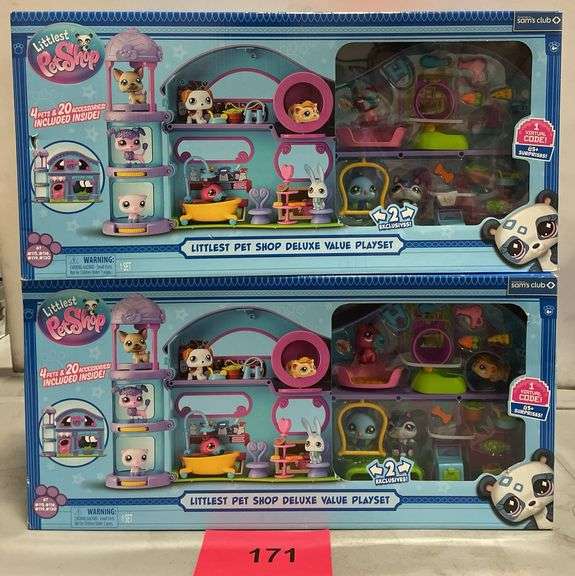 (2) KIDS LITTLEST PET SHOP PLAY SETS IN BOXES - Earl's Auction Company