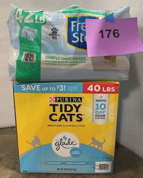 (2) PACKS OF CAT LITTER - FRESH STEP & PURINA TIDY CATS - Earl's ...