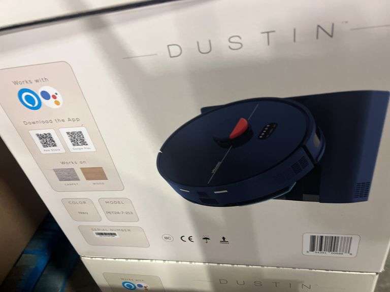 AS IS - (4) BOBSWEEP DUSTIN ROBOT VACUUMS IN BOXES - Earl's Auction Company