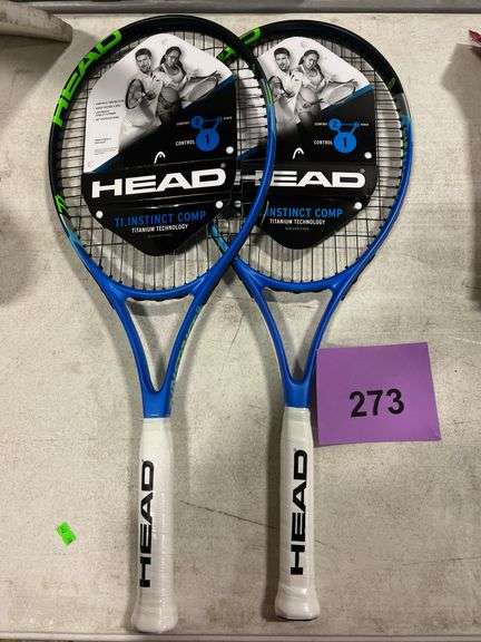 (2) HEAD TITANIUM TENNIS RACKETS - Earl's Auction Company
