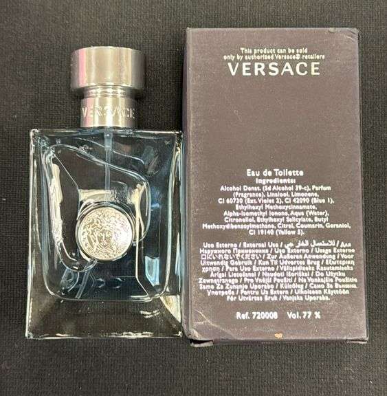 VERSACE MENS FRAGRANCE W/ BOX - Earl's Auction Company