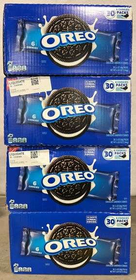 (4) BOXES OF OREOS - Earl's Auction Company