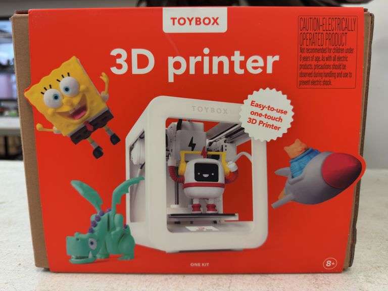 TOYBOX 3D PRINTER IN BOX - Earl's Auction Company