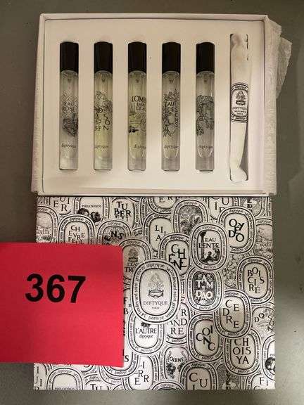 DIPTYQUE 5PC FRAGRANCE SET IN BOX - Earl's Auction Company