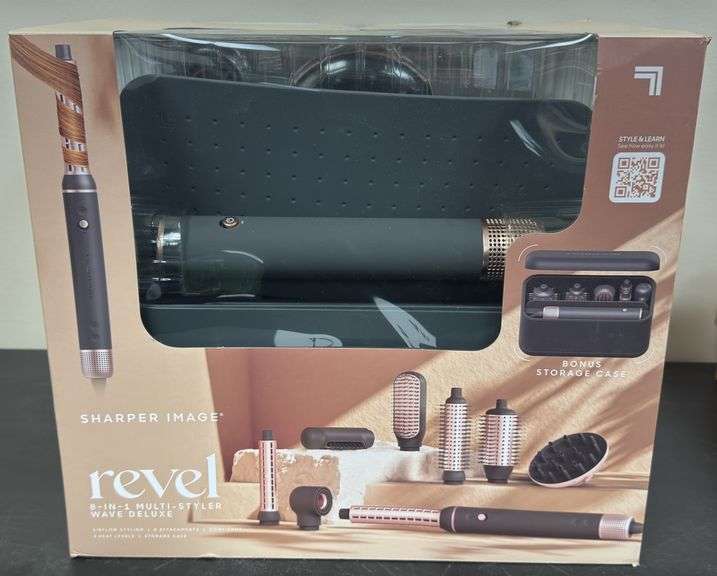 SHARPER IMAGE REVEL 8-IN-1 MULTI-STYLER IN BOX - Earl's Auction Company