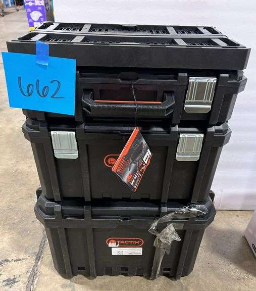 AS IS - TACTIX MODULAR MOBILE STORAGE SYSTEM - Earl's Auction Company