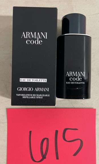 ARMANI CODE 75ML COLOGNE W/ BOX - Earl's Auction Company