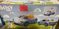KIDS BLUEY 12V CONVERTIBLE RIDE ON IN BOX - Earl's Auction Company