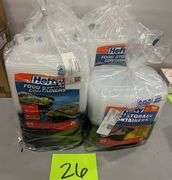 (6) PACKS OF HEFTY FOOD STORAGE CONTAINERS - Earl's Auction Company