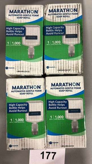(4) MARATHON AUTO SOAP REFILLS IN BOXES - Earl's Auction Company