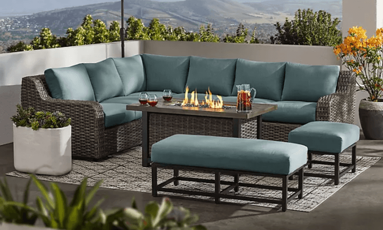 ATHENA 7PC SECTIONAL DEEP SEATING SET IN BOXES - CAST LAGOON - Earl's ...