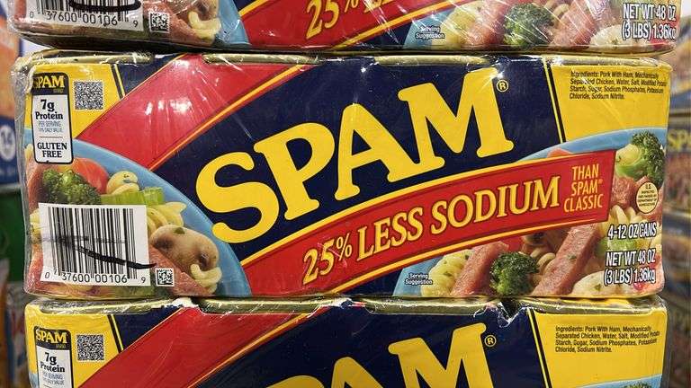 (5) PACKS OF SPAM - Earl's Auction Company