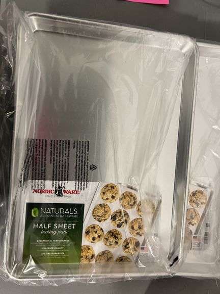 (4) NORDIC WARE HALF SHEET BAKING PANS - Earl's Auction Company