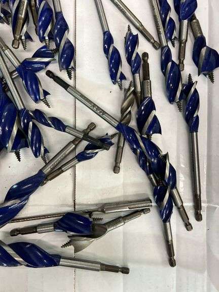 MISC LOT OF IRWIN SPEEDBOR DRILL BITS - Earl's Auction Company