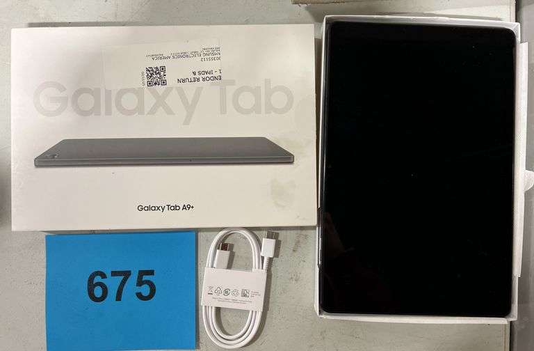 GALAXY TAB A9+ IN BOX - Earl's Auction Company