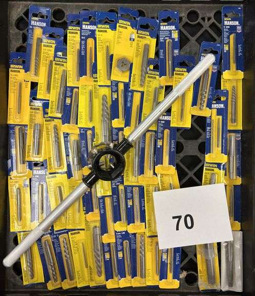 MISC LOT OF IRWIN HANSON PLUG TAPS/ SCREW EXTRACTORS - Earl's Auction ...